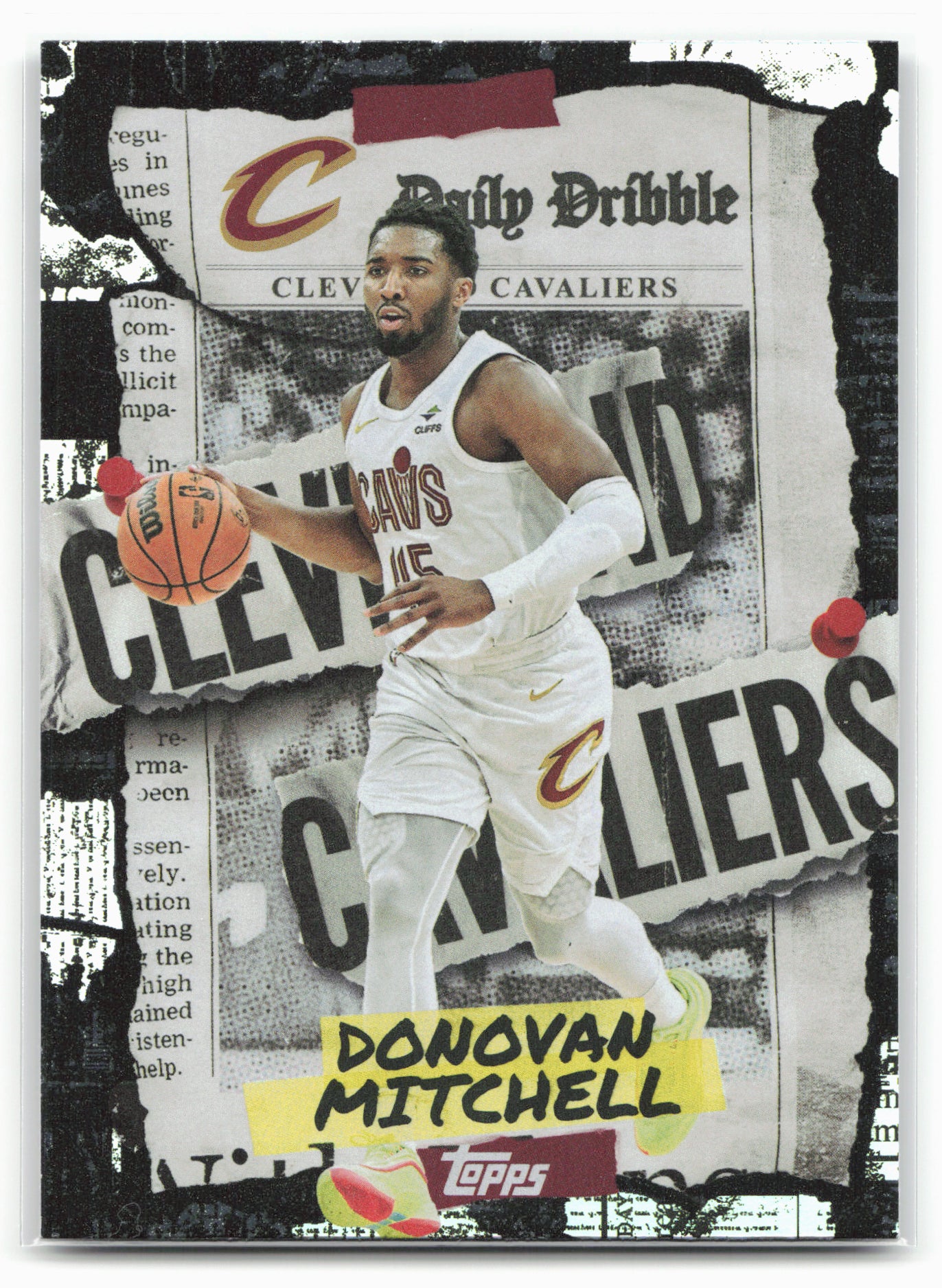 2025-26 Topps #DD-8 Donovan Mitchell The Daily Dribble – ZypherTrading