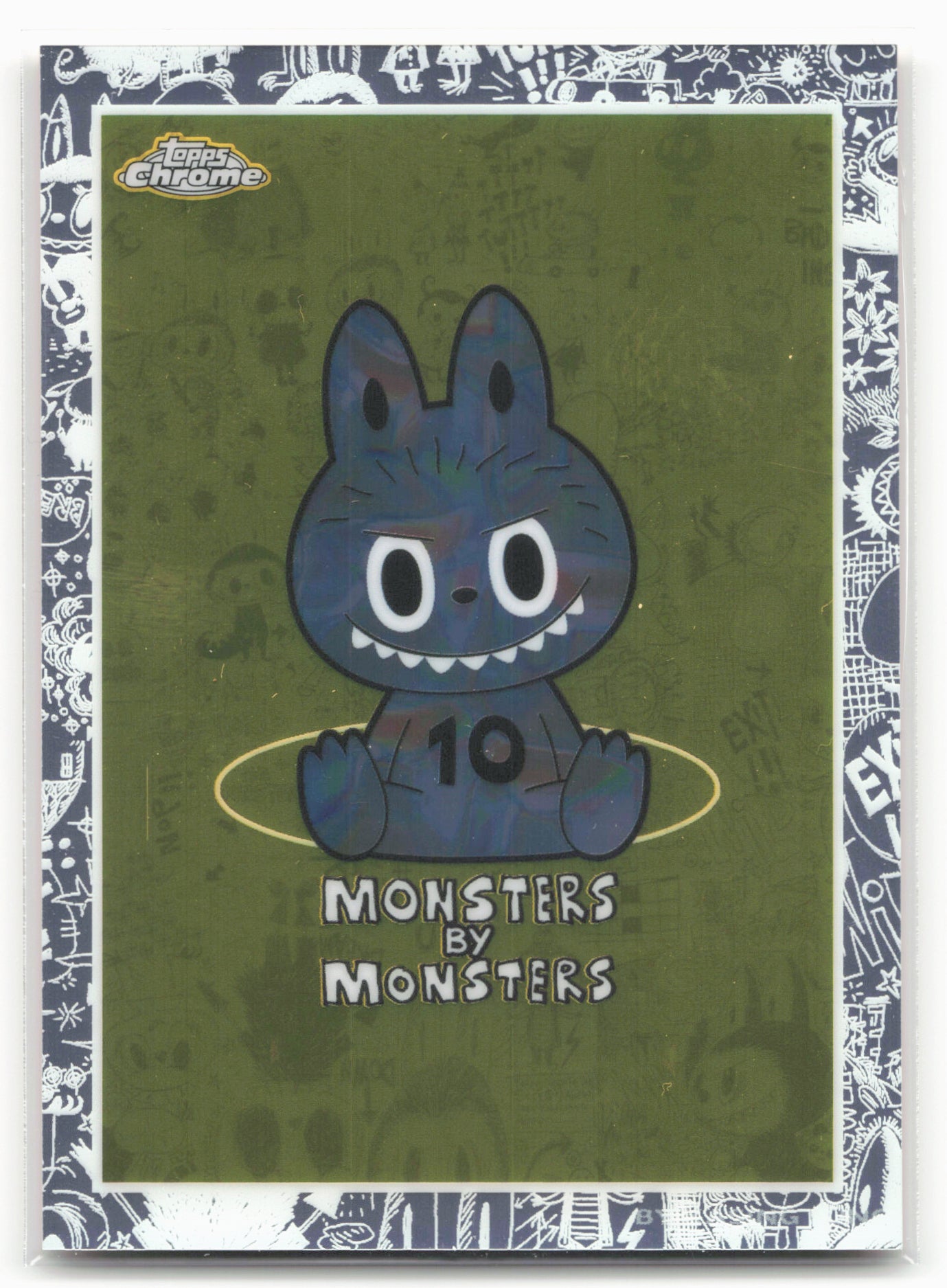 2025 Topps Chrome Labubu 10th Anniversary #4 Monsters by Monsters ...