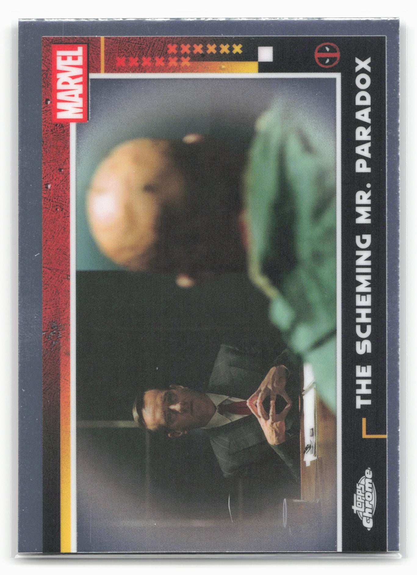 2025 Topps Chrome Marvel Deadpool #56 The Scheming Mr. Paradox ...